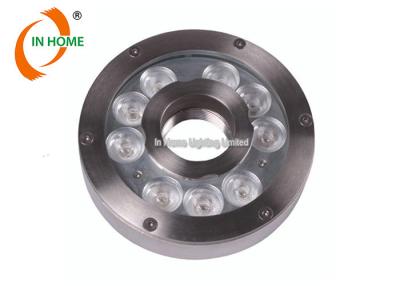 China Bright Pool Lights In Ponds / Lakes ,SS 304 IP68 Led Underwater Light 24w for sale