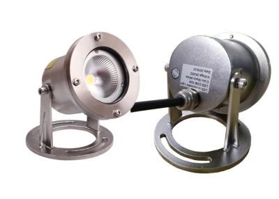 China Warm White IP68 Waterproof 10W LED Underwater Spot Lights for Spa pond waterfall for sale