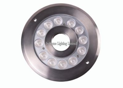 China Stainless Steel 36w Led Fountain Ring light DMX512 ip68 Underwater Light for sale