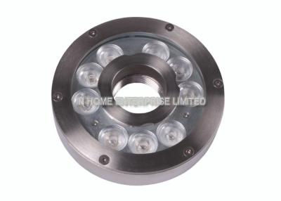 China 316 Stainless Steel Underwater LED Light IP68 12V or 24DC Fountain Lights for sale