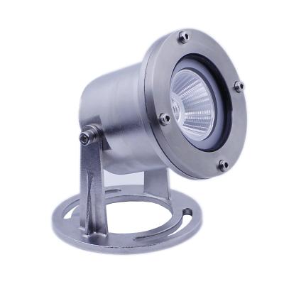 China 10W COB 24VDC Swimming Pool Pond Lamp White Under Water LED Fountain Light for sale
