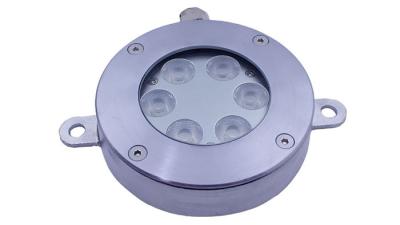 China Stainless Steel 18W Waterproof IP68 RGB LED Underwater Light For Swimming Pool for sale