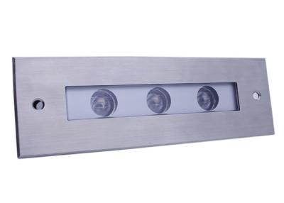 China Aluminum Housing Recessed LED Underground Light / White Inground Pool LED Lights for sale