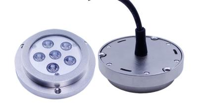 China 18w LED Underwater Boat Light, Stainless Steel IP68 RGBW Marine Dome Light for sale