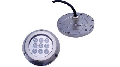 China Blue Waterproof Led Marine light for Yacht 24w 12vdc RGB Underwater Boat Lights for sale