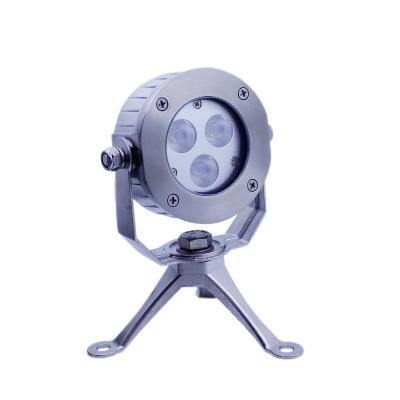 China 12V Outdoor Swimming Pool  Lamp Outdoor Waterproof IP 68 7W  LED Underwater Light for sale