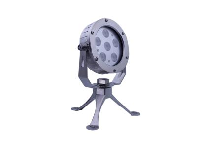 China 6x3W Outdoor Underwater Fountain Lamp  RGB IP 68 Waterproof LED Pool Light for sale