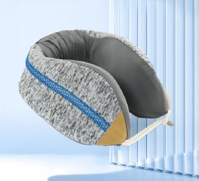 China Memory Foam U Shaped Neck Pillow Anti Static Solid U Shaped Travel Neck Pillow for sale