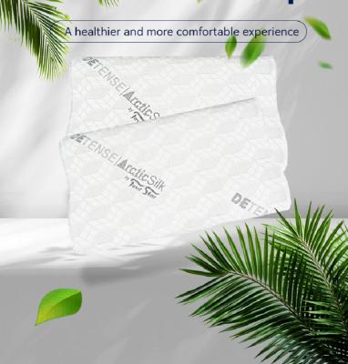 China POE Polymer 4D Air Fiber Pillow Anti bacterial / Mite Washable Highly Supportive for sale