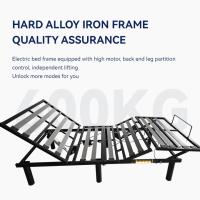 China OEM Customized Queen King Smart Bed Adjustable Zero Gravity Anti Snoring for sale
