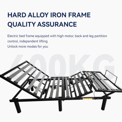 China OEM Customized Queen King Smart Bed Adjustable Zero Gravity Anti Snoring for sale