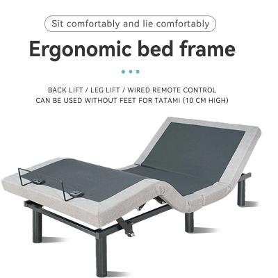 China OEM ODM Folding Adjustable Bed Customized Zero Gravity Adjustable Metal Bed for sale