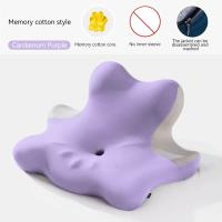 China Jellyfish Anti Allergy Memory Foam Pillow Ergonomic For Support Neck / Lumbar Area for sale