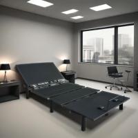 China Black Smart Recliner Bed Remote Control with Electric Footrest Adjustment for sale