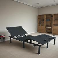 China Metal King Size Electric Adjustable Bed With Wireless Remote Control for sale