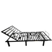 China Steel Electric Foldable Bed Wireless Remote Control Adjustable Rollaway Bed for sale