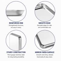 China Sheet Metal Oven Accessories Baking Tray Commercial Kitchen Bakeware for sale