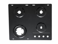 China Robust Sheet Metal Gas Stove Grates For Wok Burners Standard Burner Alignment Slots for sale