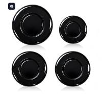 China Steel Replacement Gas Hob Burner Caps Heavy Duty Metal Pressing Gas Hob Parts for sale