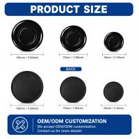 China Steel Replacement Gas Hob Burner Caps Heavy Duty Metal Pressing Gas Hob Parts for sale