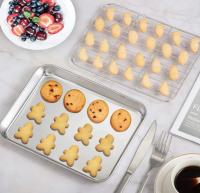 China OEM Metal Baking Accessories Kitchenware Stamping Parts Baking Sheet Pans for sale