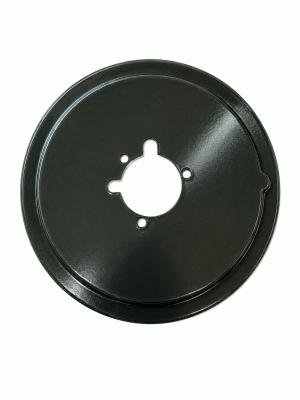 China Stamped Metal Stove Drip Pan Enamel Coating For Appliance Parts for sale