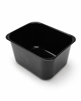 China Custom Black Enamel Fryer Accessories Deep Fryer Inner Pot For Kitchen Appliance for sale