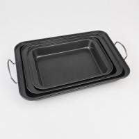 China Durable Baking Accessories Stainless Steel Cookie Sheets With Handles for sale