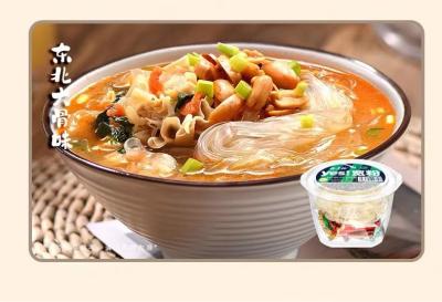 China Non Spicy Non Fried Sweet Potato Vermicelli With Sauce And Instant Vermicelli soup instant glass noodles for sale