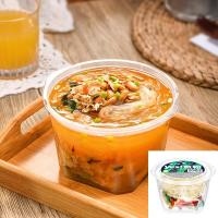 China Wide Flat Vermicelli Instant Noodles Chinese instant glass  noodles non spicy for sale