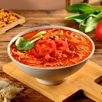 China Non Fried Instant Vegetarian Noodles Tomato Sauce Flavor instant noodles China noodles for sale