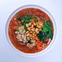 China Instant Wide Vermicelli Chongqing Sour Spicy Flavor 156g glass noodles for sale