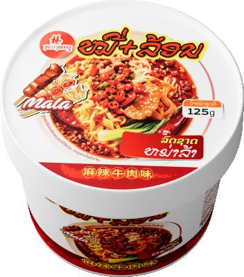 China Flavor Mala Beef Flavor Chinese Sweet Potato Vermicelli 125g*12 for Your Requirements for sale