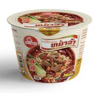China 105g*12 Per Carton Packing Instant Noodles with Seasoning Paper Barrel Package Way for sale