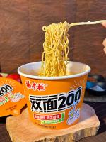 China 12 Months Shelf Life Instant Noodles Packaged in a Barrel for Country Markets for sale
