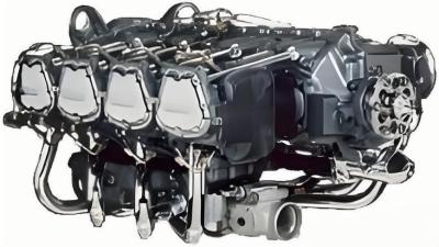 China Lycoming IO-720 Aircraft Engine - 400 HP, 722 Cubic Inch Horizontally Opposed 8-Cylinder Powerplant for sale