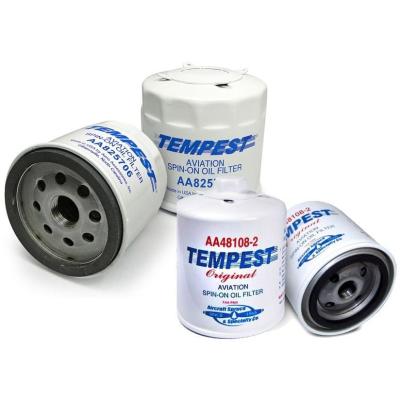 China Tempest Aircraft Oil Filter AA48110-2 311 sq in Media 600 PSI Burst Strength for sale