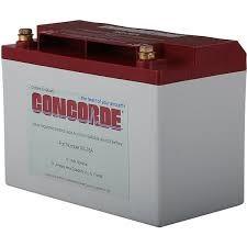 China Concorde RG-35A 29 Ah Lead Acid Aircraft Battery RG-35AXC VRLA for sale