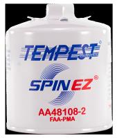 China Tempest Spin-On Oil Filter AA48103-2 for Lycoming Continental Rotax Engines for sale