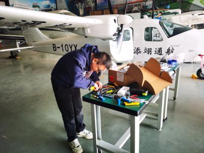 China Garmin GTX345R ADS-B Modification for P2006T Aircraft with 1090 MHz Transponder and DO-260B Compliance for sale