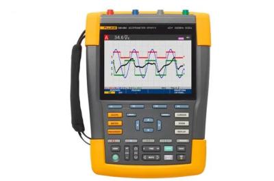 China Fluke 190 Series III Handheld Oscilloscope Multimeter 200MHz 4GS/s CAT III 1000V for sale