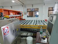 China Fully Automatic CNC Gluing Machine Infrared Scanning For Bathroom Baseboards for sale