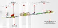 China Marine Insulation Board Production Line 62M 500-4000g/min Glue Pouring 50T Press for sale