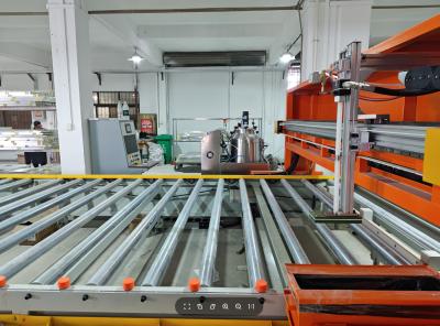China Fully Automatic CNC Spraying Machine For Bathroom Furniture Panels for sale