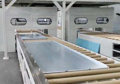 China Automatic SPC Composite Board Production Line PLC Control 2 Boards/Min for sale