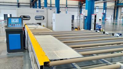 China 50T Press Fully Automatic Production Line for Marine Insulation Board for sale