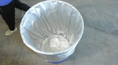 China 200L Round Bottom Aluminum Foil Bag for PUR Adhesive 165°C Heat Resistant for sale