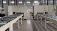 China 4 Layers Vacuum Hot Pressing Production Line LY-15-3000 73m Length for RV Refrigerated Truck Panels for sale