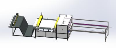China Honeycomb Core Stretching CNC Cutting Machine 2M Width 6-20mm Height Auto Palletizing for sale