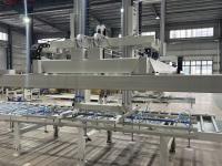 China Automatic SPC Composite Board Production Line 1300mm Width 2 Boards per Minute for sale